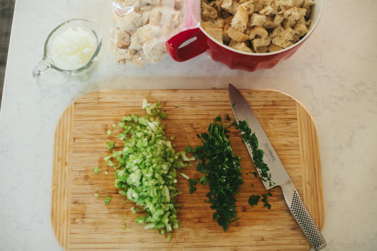 How to Make Turkey Stuffing from Scratch | Go Eat Your Bread With Joy